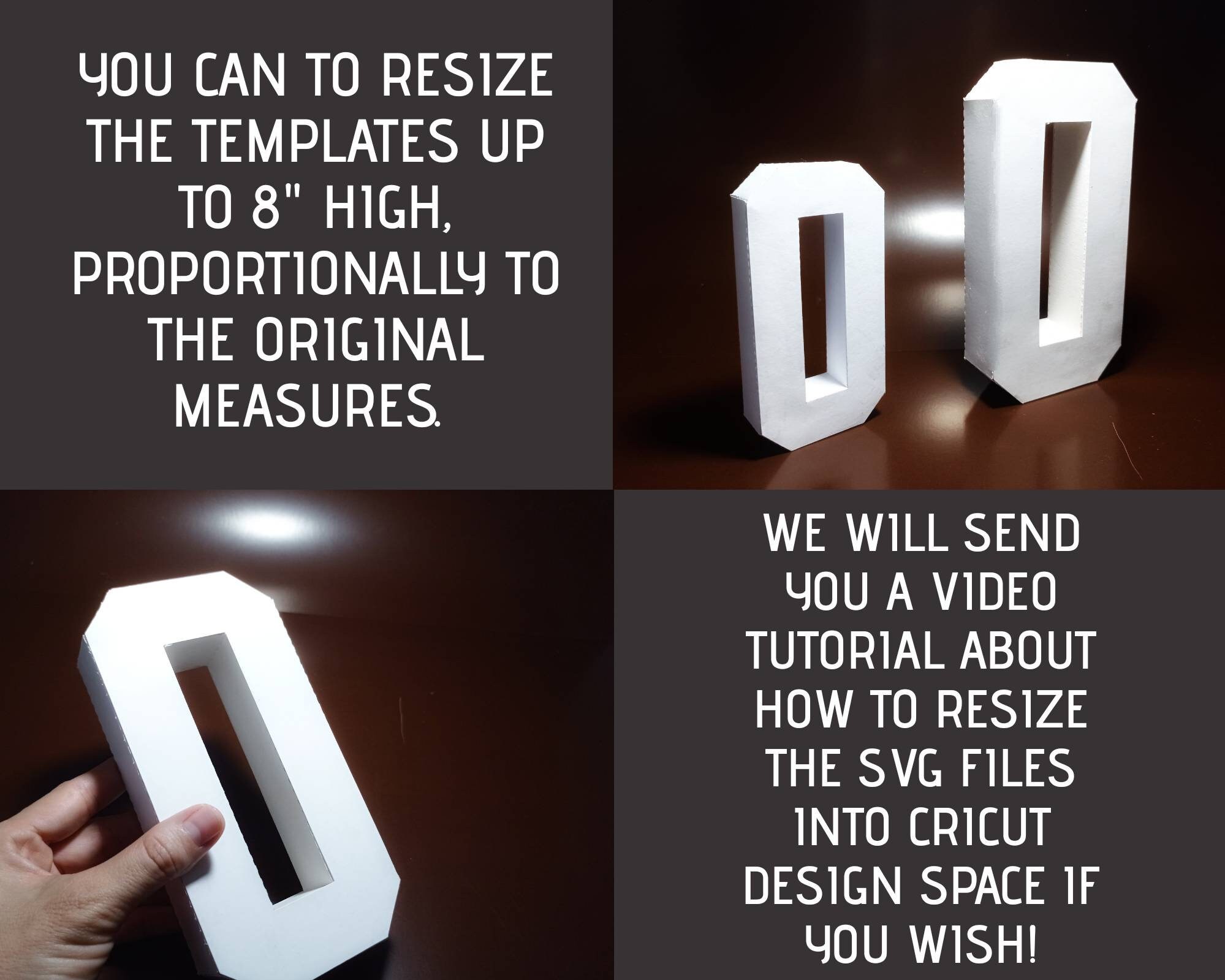 3D Numbers Svg 0 to 9 3D Numbers Svg Files for Cricut 3D - Etsy Australia