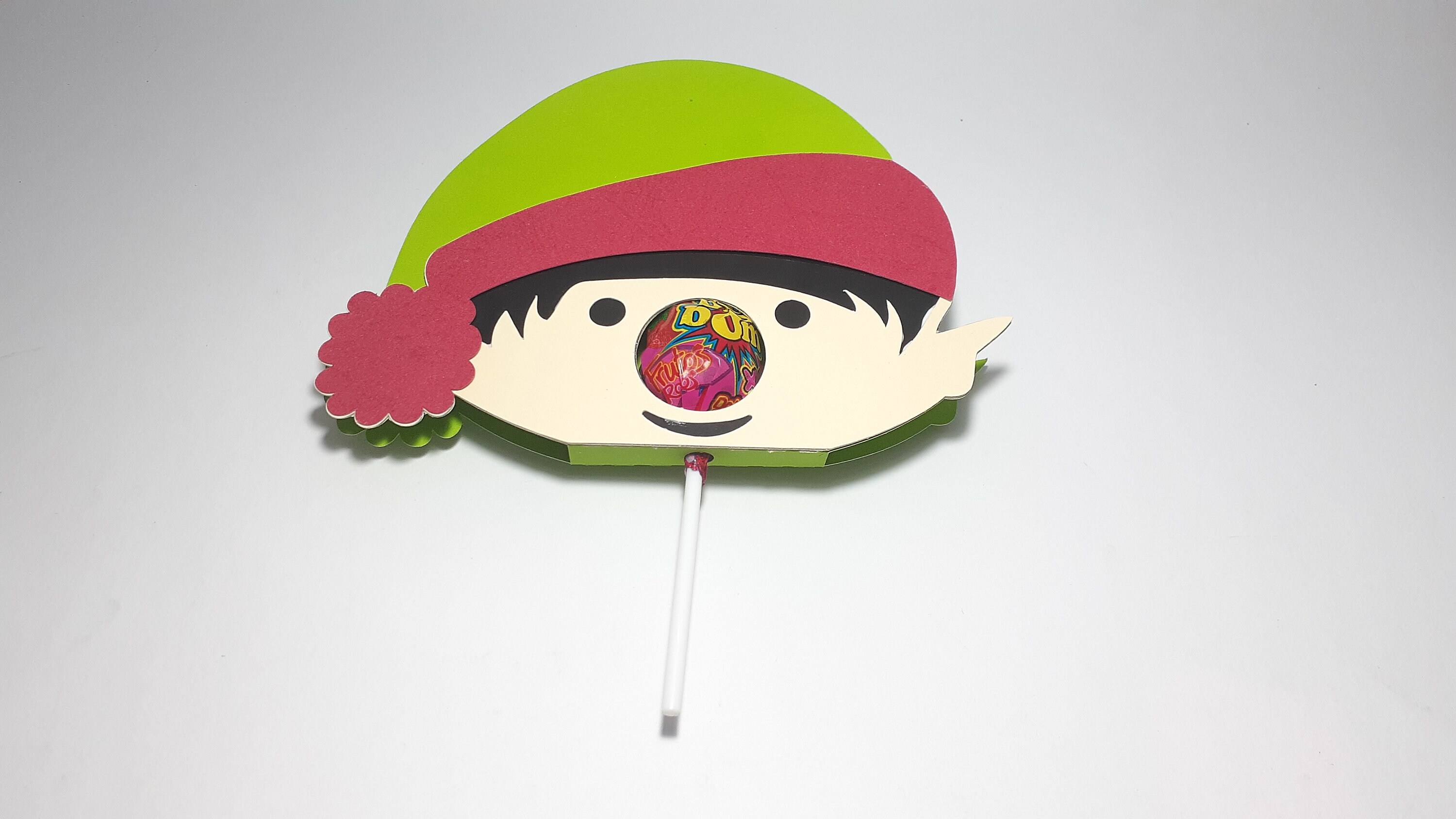 SVG Elf Lollipop Holder Christmas Svg Favor for Kids Christmas - Etsy