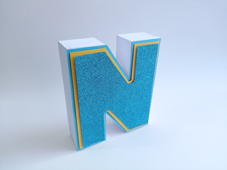 3D Letter Svg n 3D Letter Svg File for Cricut 3D - Etsy