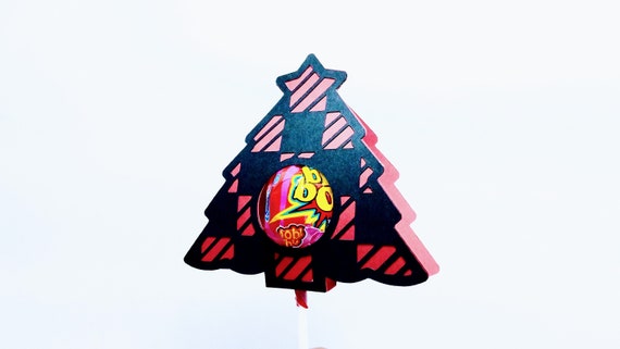 SVG Christmas Tree Lollipop Holder Christmas Tree Buffalo - Etsy