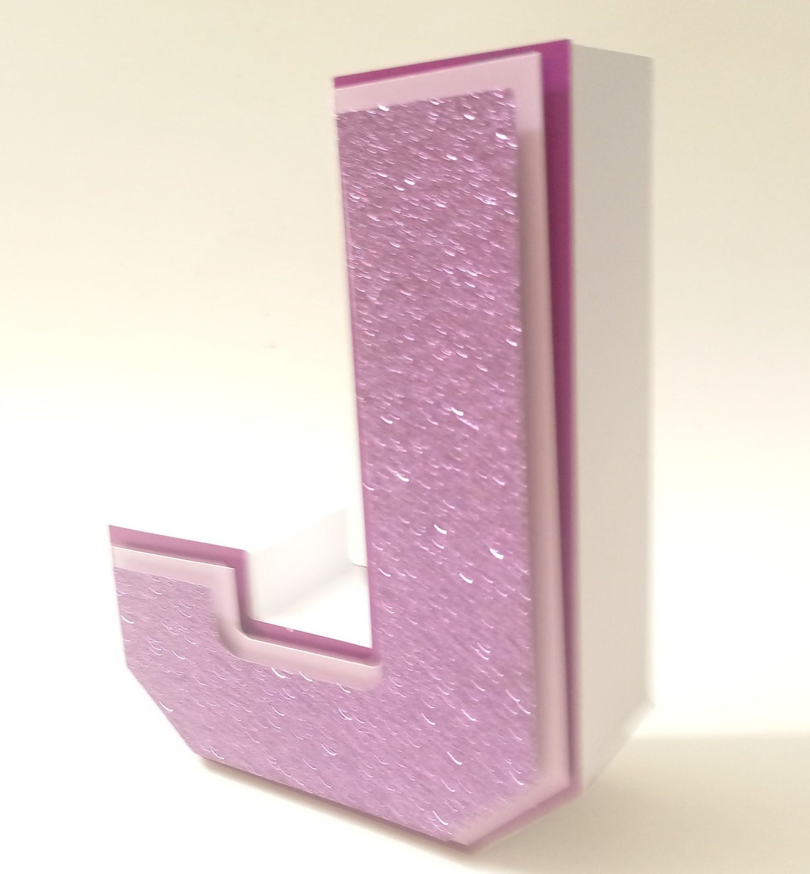 3D Letter Svg j 3D Letter Svg File for Cricut 3D - Etsy