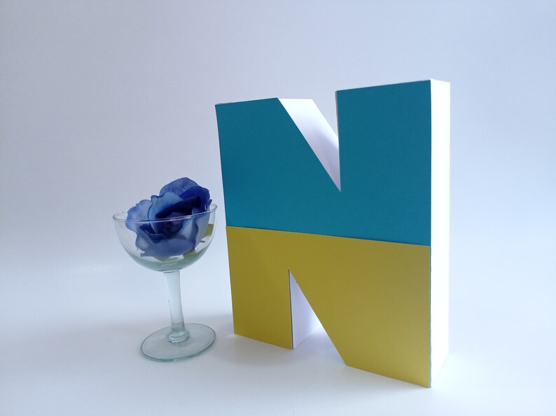 3D Letter Svg n 3D Letter Svg File for Cricut 3D - Etsy