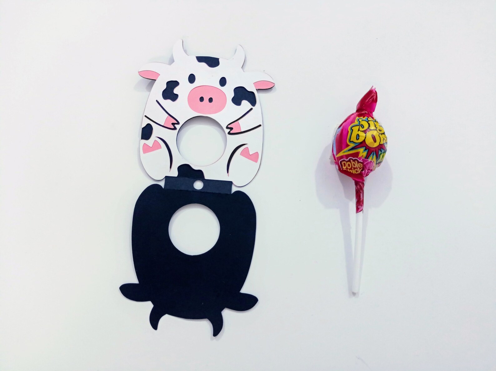 SVG Easter Cow Lollipop Holder Svg for Cricut Joy Cricut Maker | Etsy