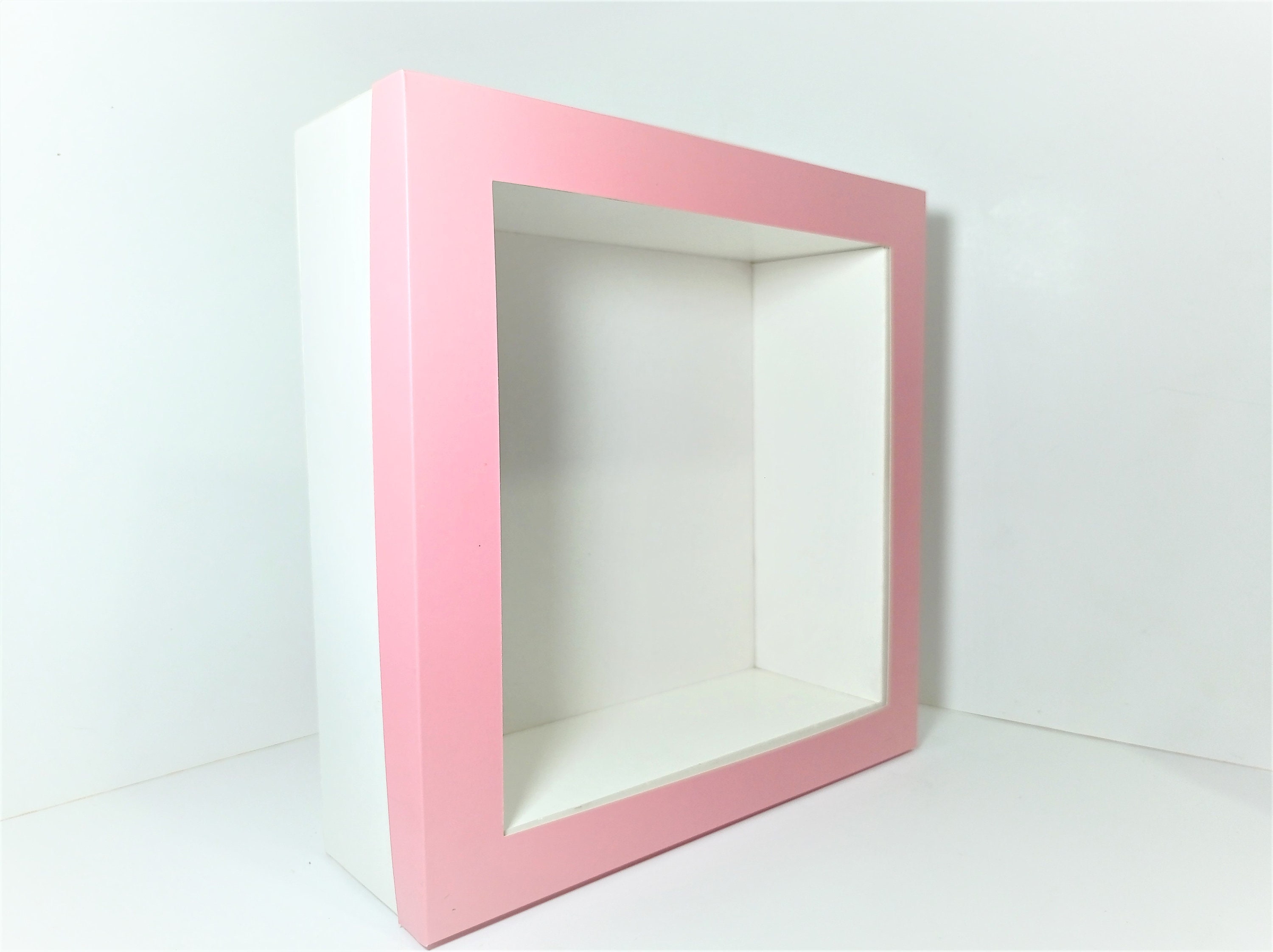 Shadow Box SVG Template Shadow Box Frame Flowers SVG Rolled - Etsy