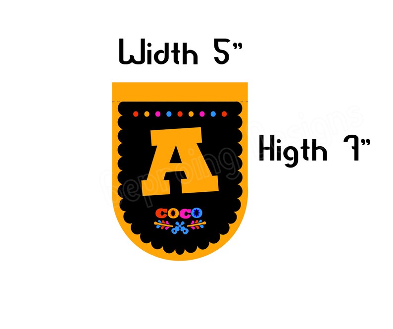 Coco Garland Coco Banner Coco Party Supplies Instant | Etsy