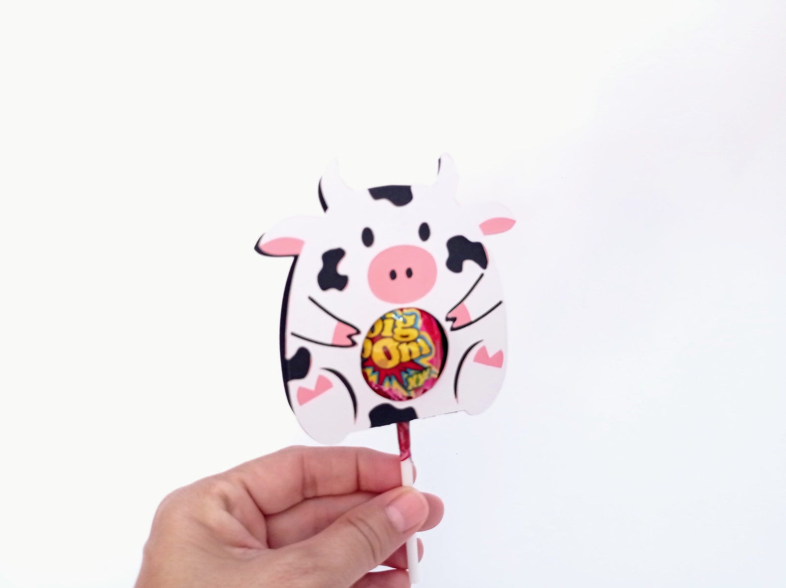 SVG Easter Cow Lollipop Holder Svg for Cricut Joy Cricut Maker | Etsy