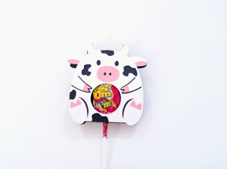 SVG Easter Cow Lollipop Holder Svg for Cricut Joy Cricut Maker | Etsy