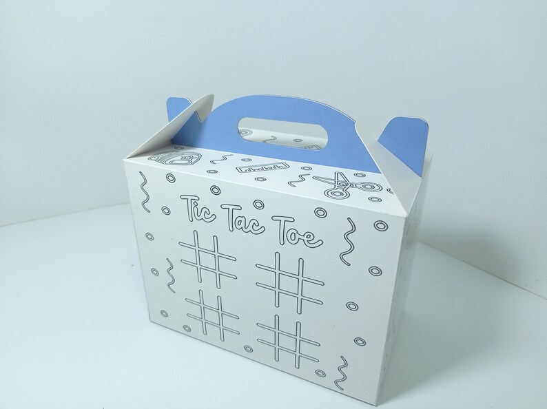 Svg Back to School Coloring Box Crayon Holder Box Template - Etsy