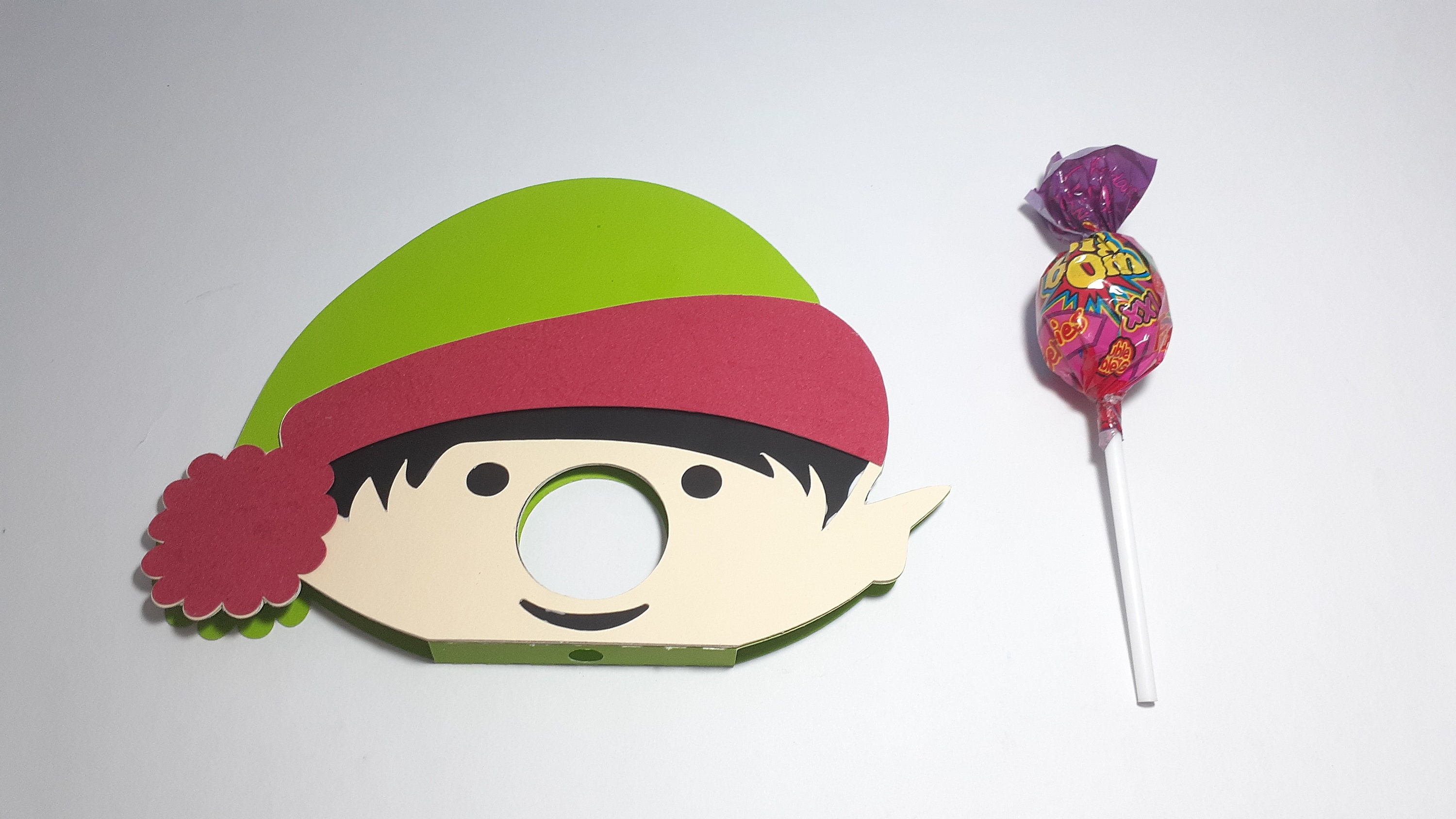 SVG Elf Lollipop Holder Christmas Svg Favor for Kids Christmas - Etsy