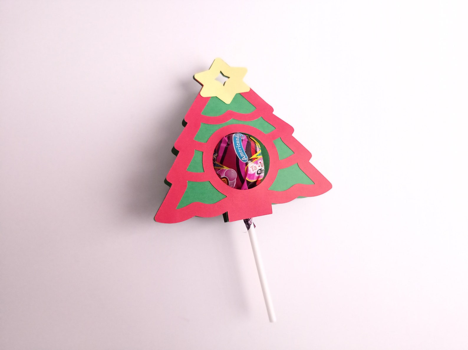 SVG Christmas Tree Lollipop Holder Favor for Kids Christmas | Etsy