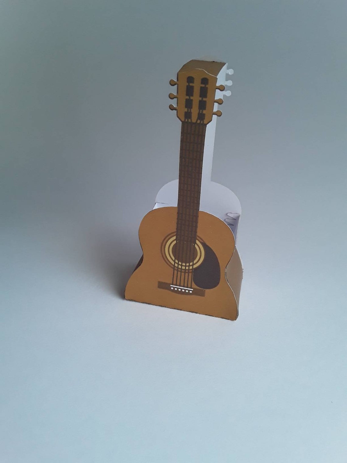 Guitar Box Favor Templates Box Gift Box SVG PDF Instant | Etsy