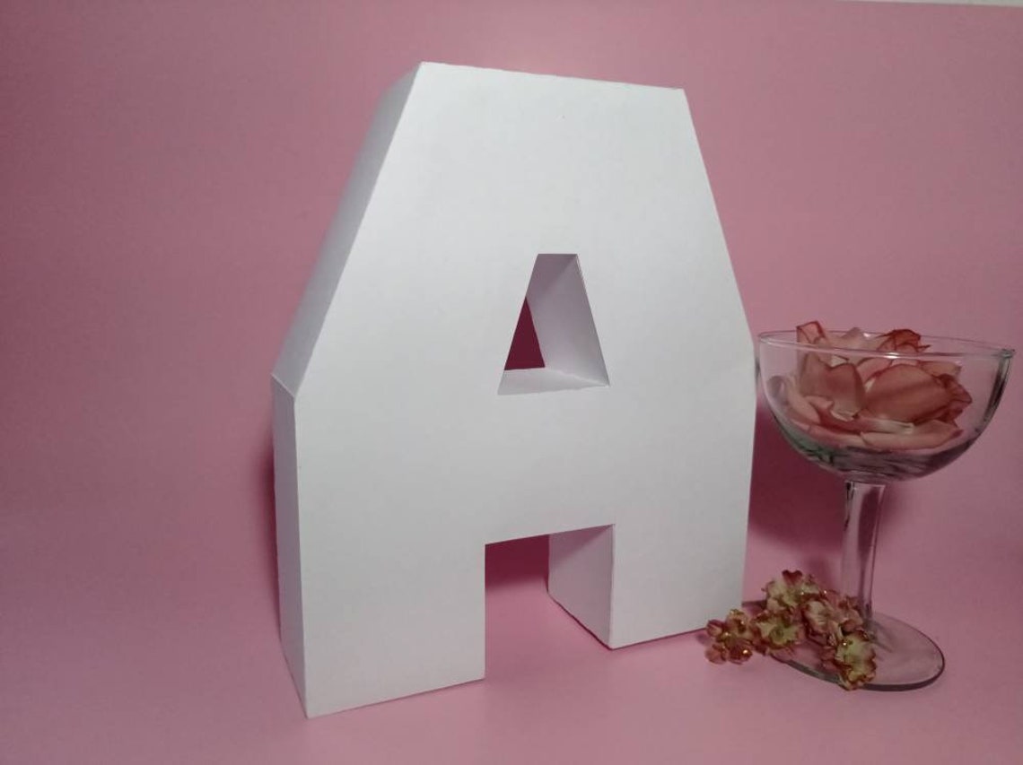 3D Letter Svg A 3D Letter svg File for Cricut 3D - Etsy España