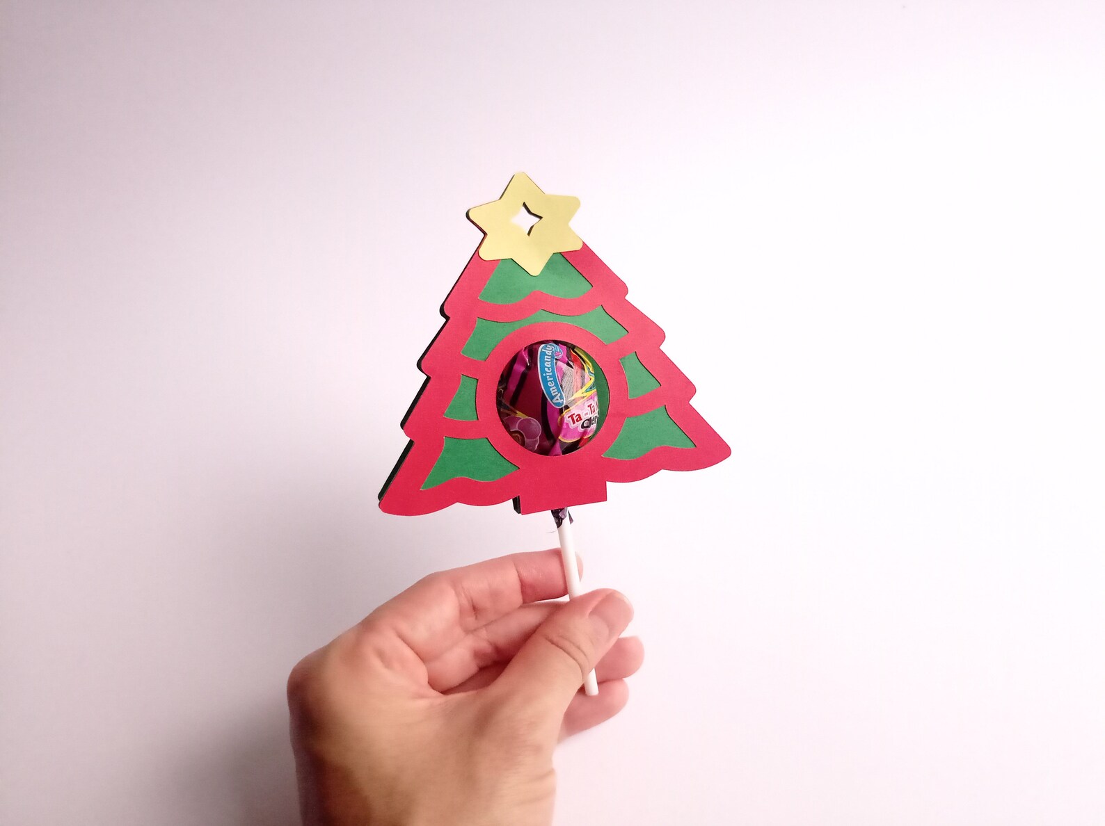 SVG Christmas Tree Lollipop Holder Favor for Kids Christmas | Etsy