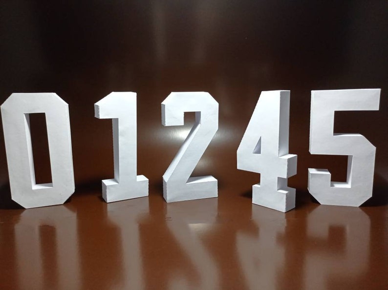3D Numbers Svg Free 699 File SVG PNG DXF EPS Free Free Download 