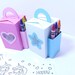 Svg Memory Coloring Card 2 SVG Box Crayon Holder - Etsy