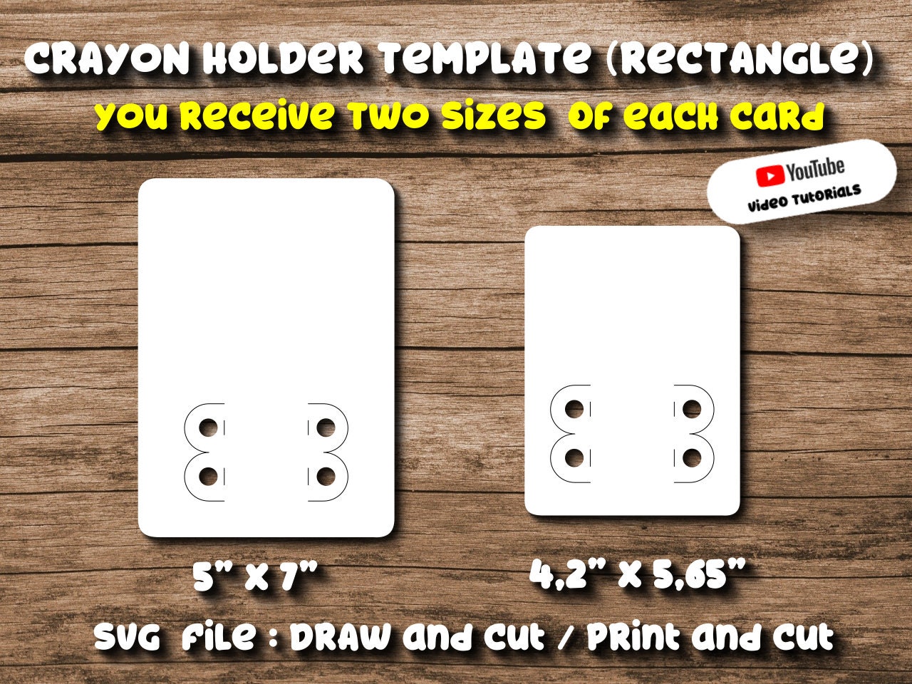 Set 3 Coloring Card SVG Valentines Day Kids Crayon Holder Card - Etsy ...