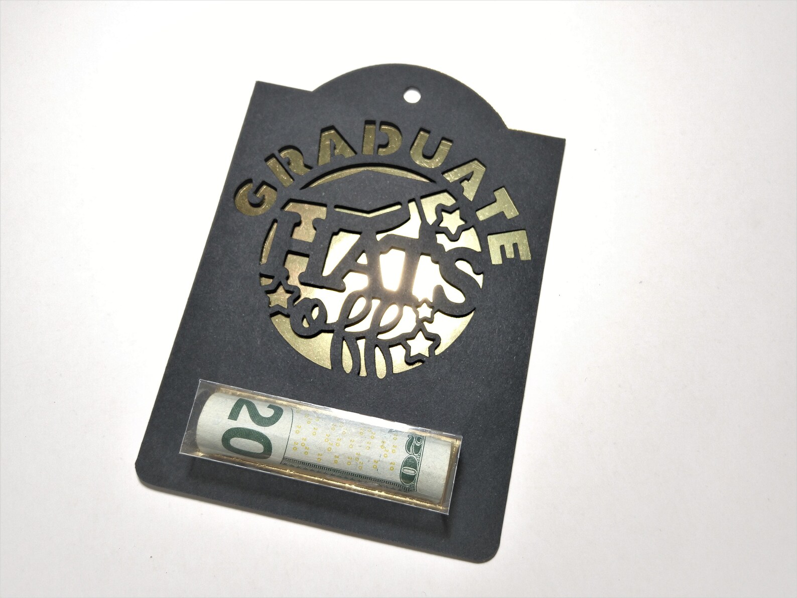 Money Card Svg Graduation SVG Template Cricut Maker - Etsy