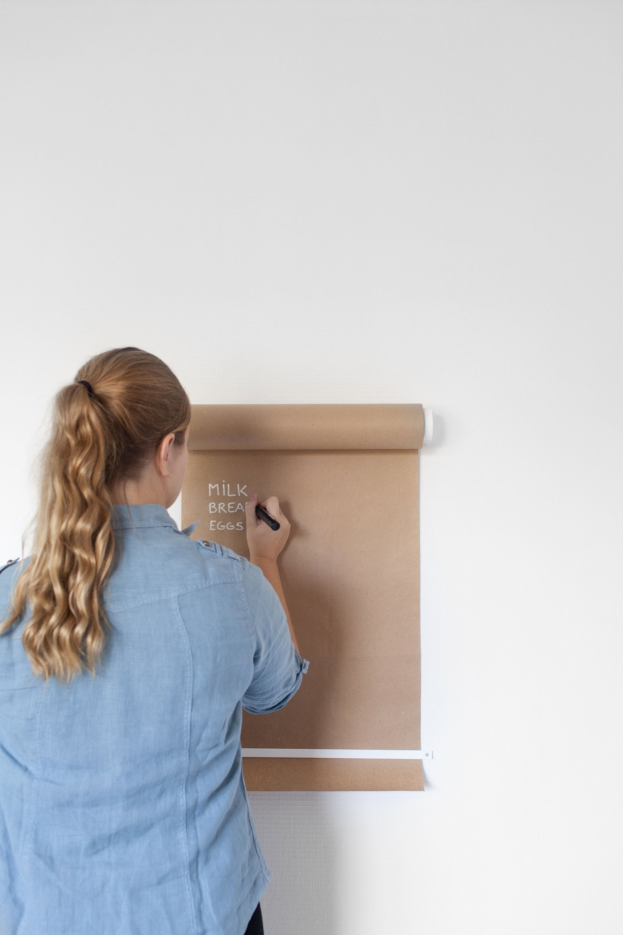 Wall Mounted Studio Paper Roller - Butcher Paper Roll Holder - Kraft ...