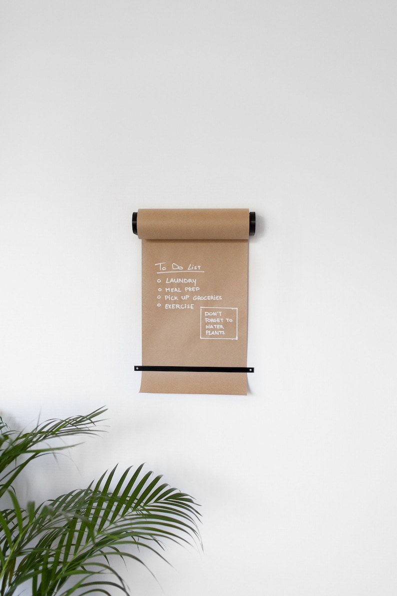 Butcher Paper Wall Dispenser, Wall Mounted Paper Roll, Hanging Note ...