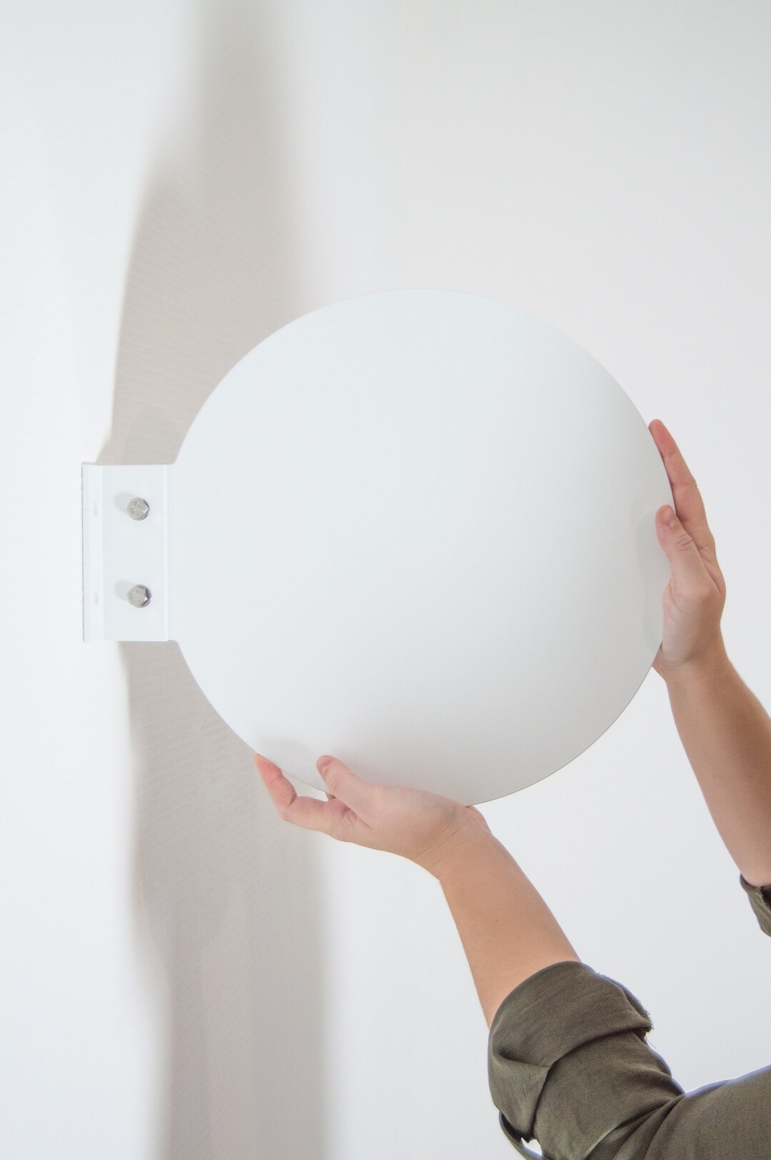 Round Store Sign - Outdoor Business Signage - Boutique Storefront Shop ...