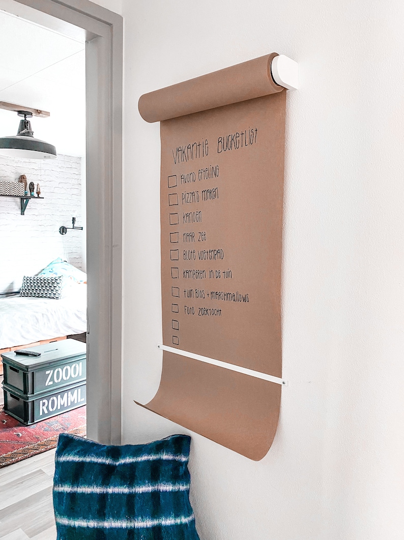 Wall Mounted Studio Paper Roller Butcher Paper Roll Holder | Etsy