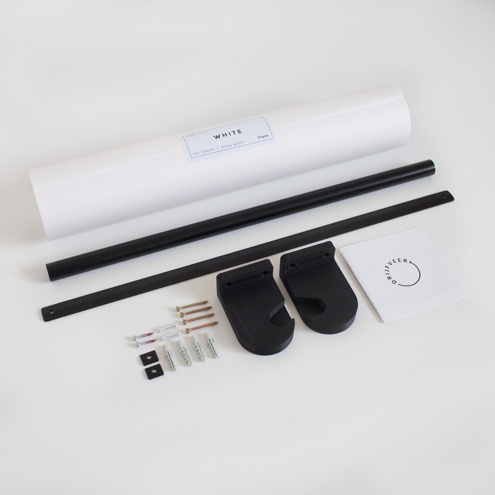 Wall Mounted Studio Paper Roller - Butcher Paper Roll Holder - Kraft ...