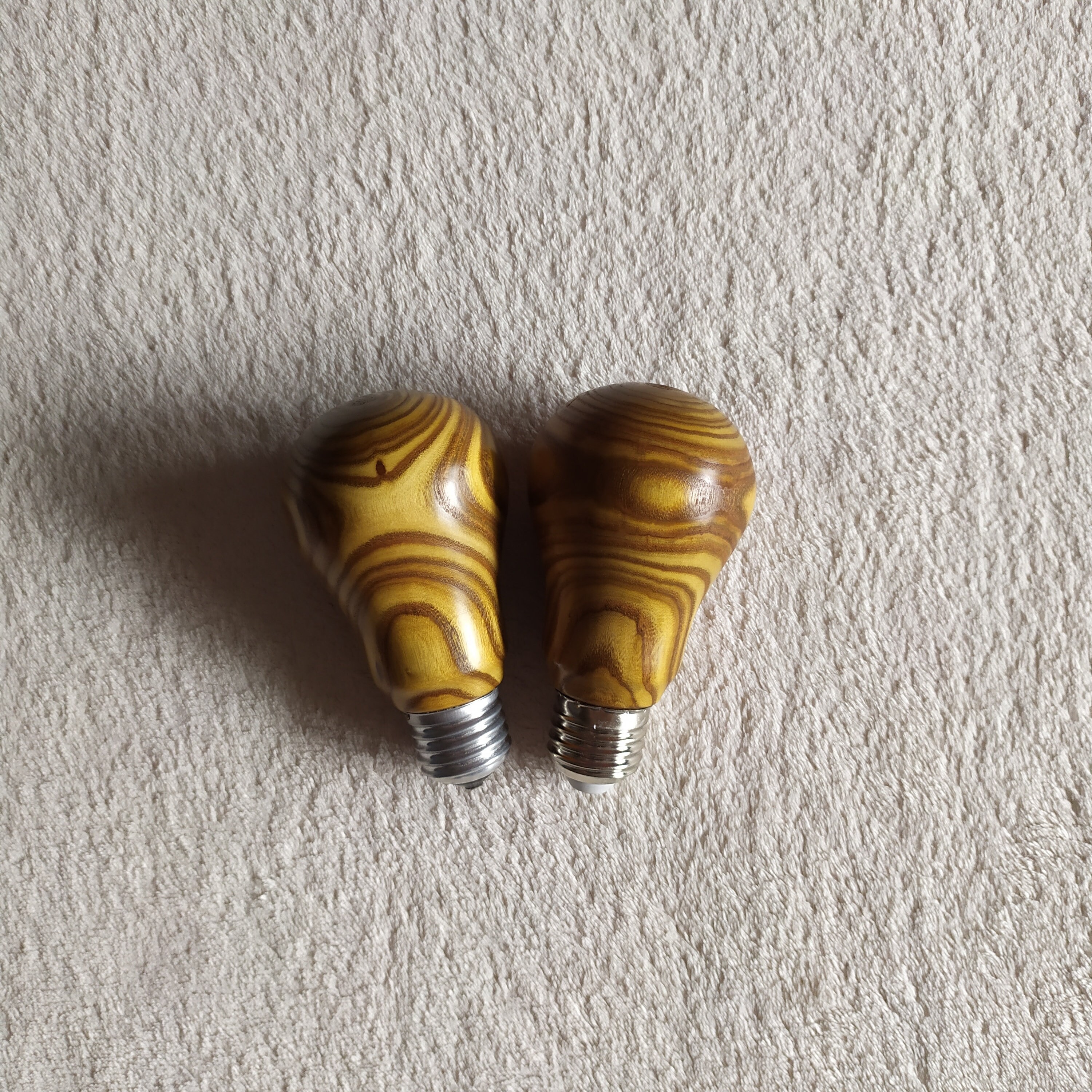 Sumac Wood Lightbulb Desk Decor Office Decor Living Room Decor Handmade ...