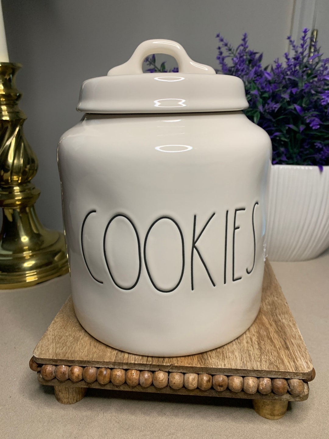 Farm Style Cookie Canister Rae Dunn Canister - Etsy