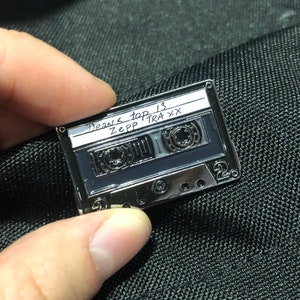 Supernatural Dean's Mixtape Enamel Pin Destiel - Etsy Australia