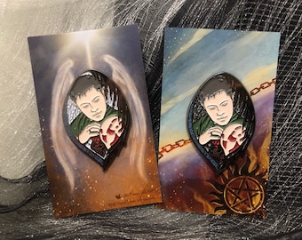 Supernatural Castiel - Etsy