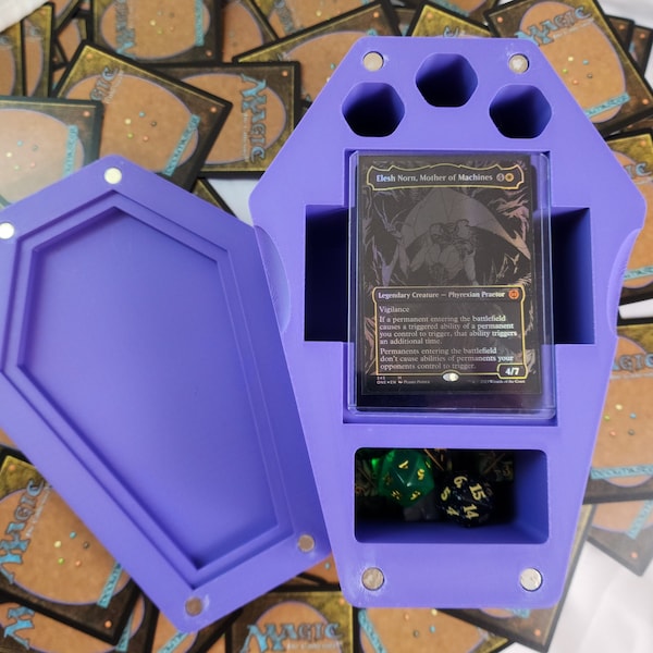 3d Printed Magic Deck Box - Etsy UK