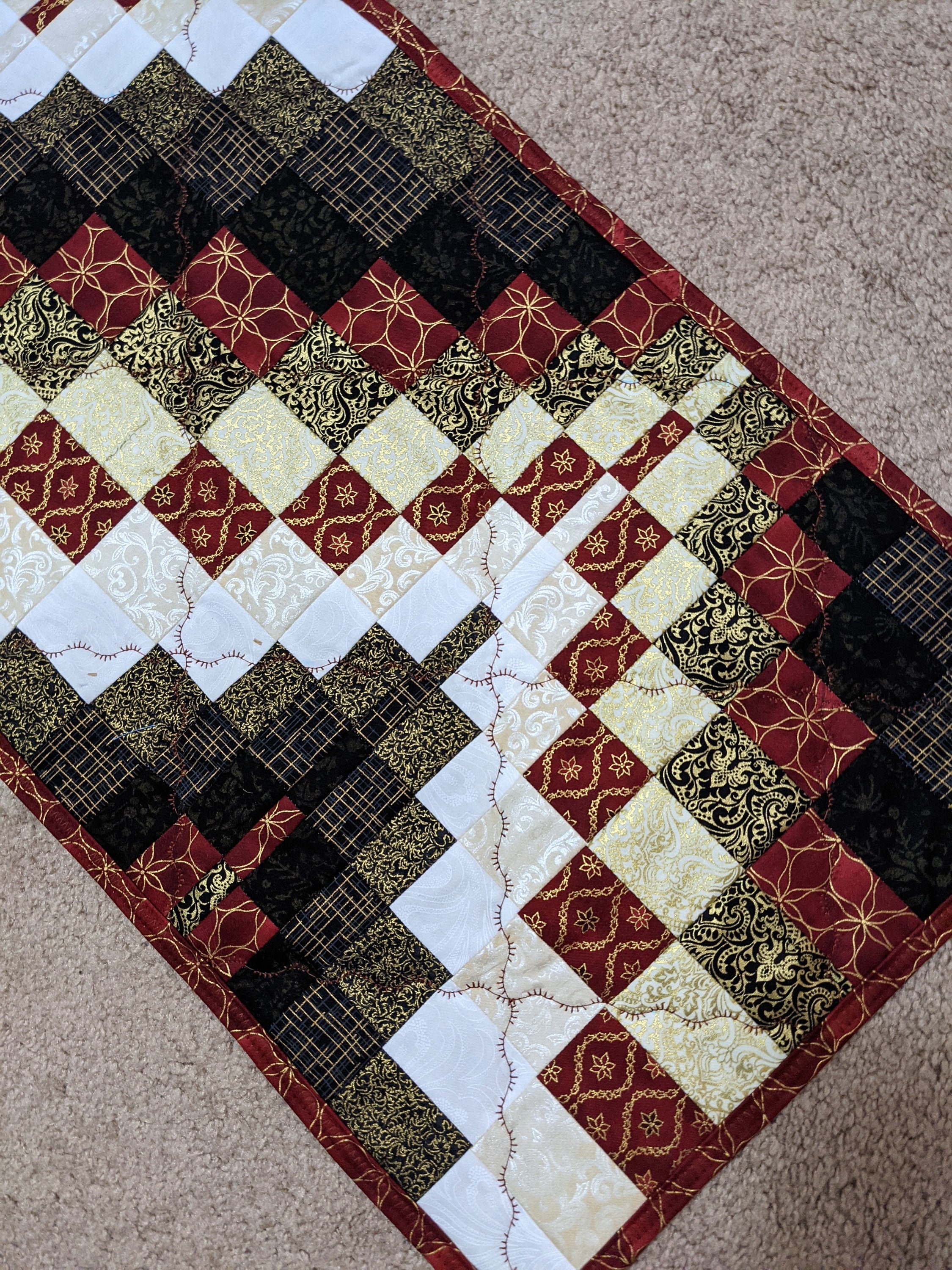 Bargello Table Runner - Etsy