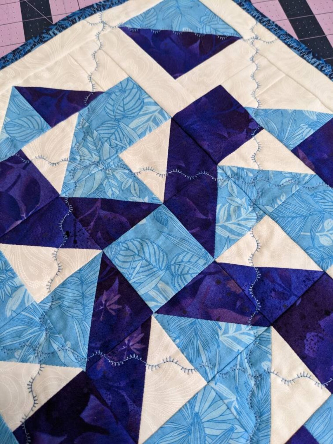 Pinwheel Table Square - Etsy