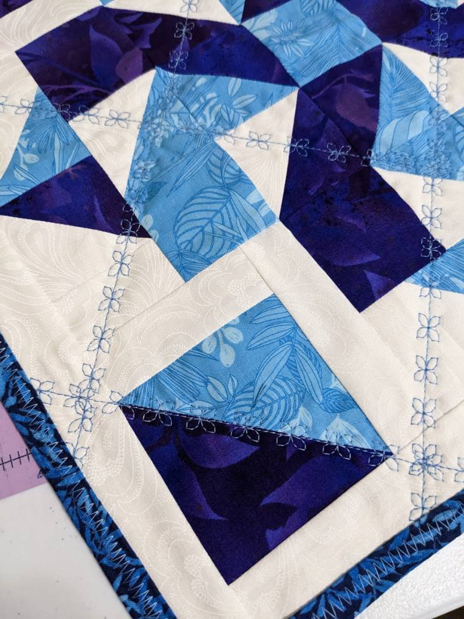 Pinwheel Table Square - Etsy