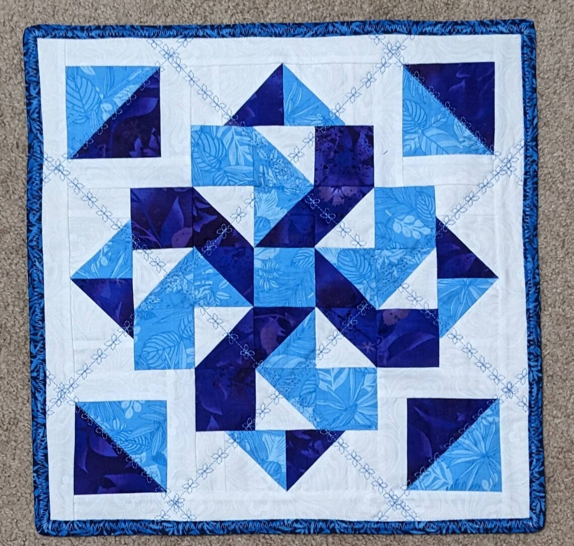 Pinwheel Table Square - Etsy