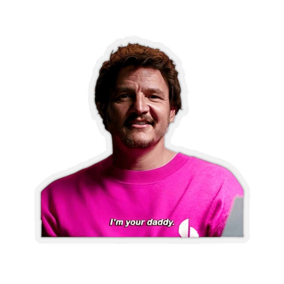 Pedro Pascal Stickers Vinyl Stickers Water Bottle Decals - Etsy
