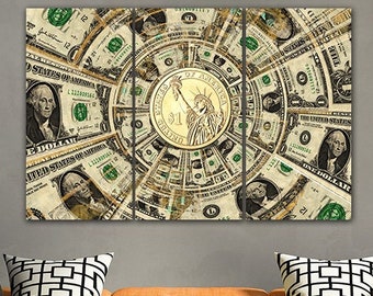 Us Dollars Poster - Etsy