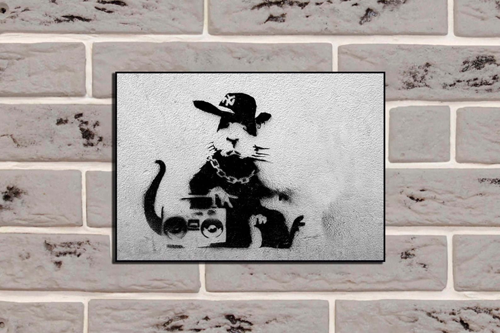 Rat Poster Street Art Prints Rat Decor Graffiti Print - Etsy