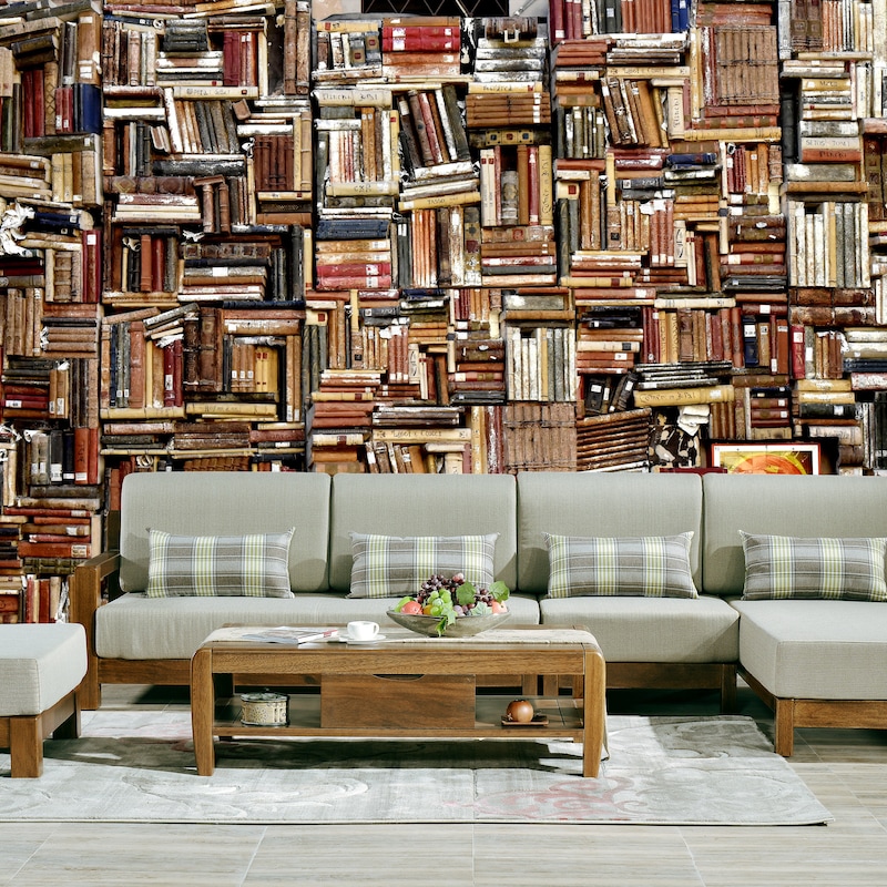 Library Wall Murals - Etsy