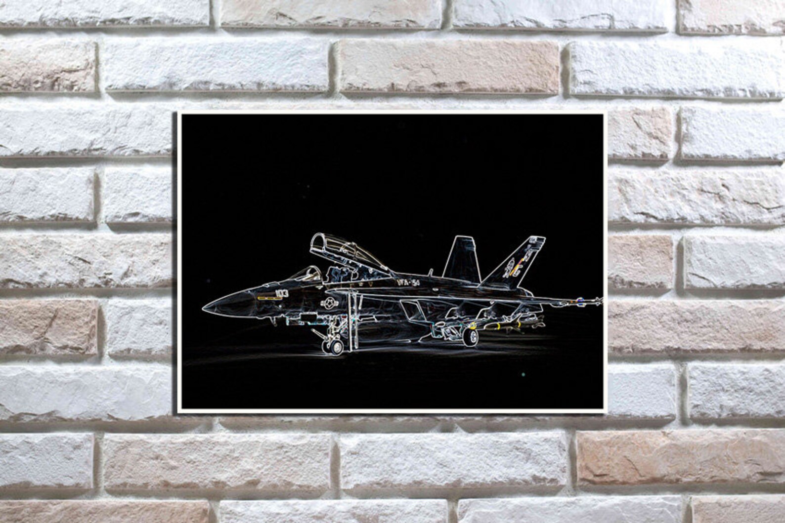 Mcdonnell Douglas F/A-18 Hornet Birthday Gift Aircraft Poster - Etsy