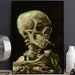 Skeleton Smoking Vincent Van Gogh Van Gogh Decor Skull Wall Art Van ...