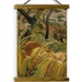Tiger in a Tropical Storm Pounce on Its Prey Jungle Painting by Henri ...