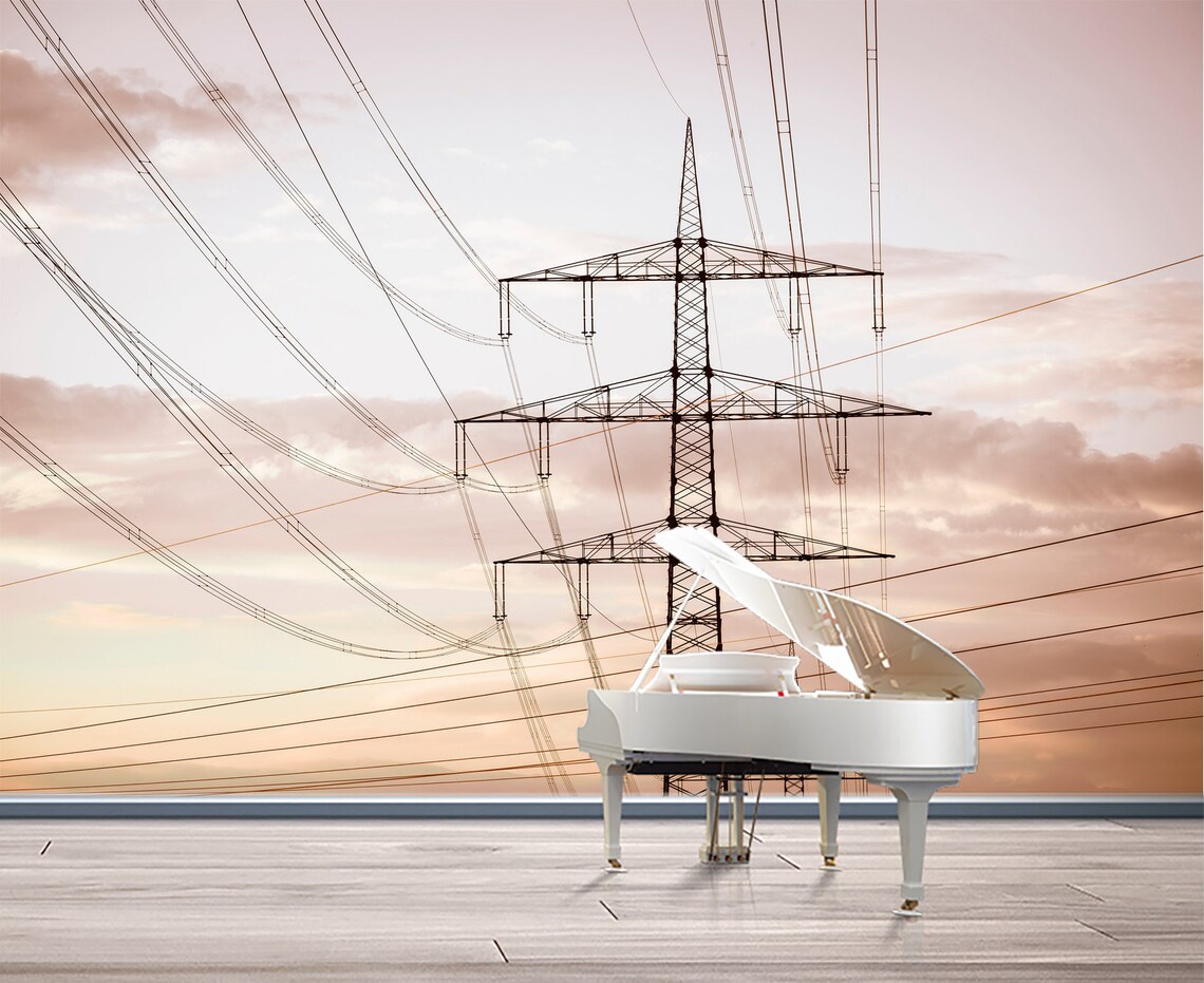 High Voltage Engineer Wallpaper Industrial Wallpaper Peel & Stick ...