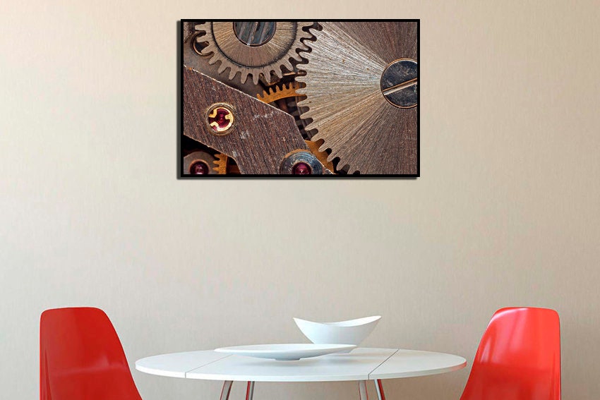 Mechanism Print Art Mechanism Poster Mechanic Wall Art Watch | Etsy