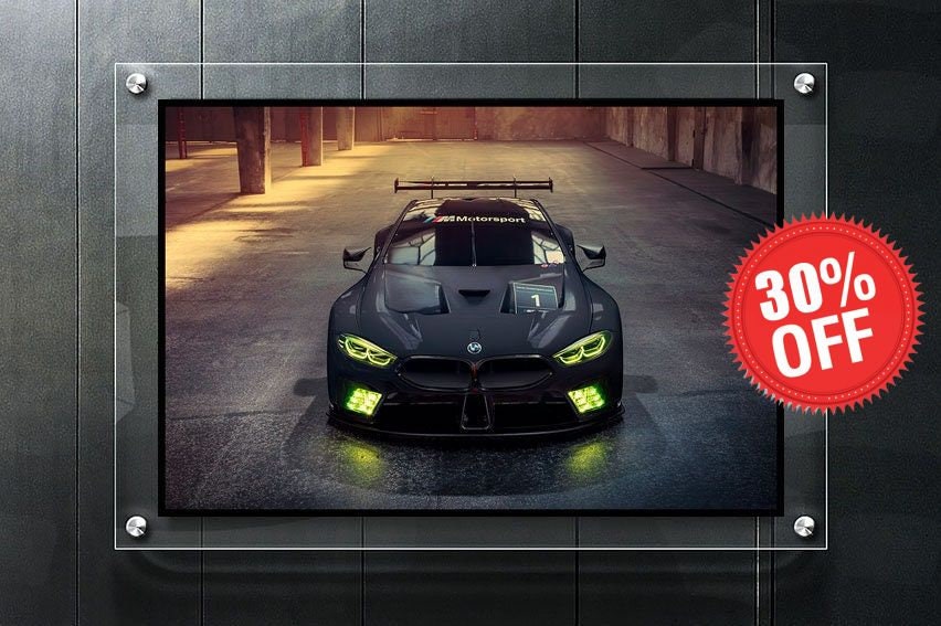 Bmw M8 Gte Car Poster Bmw M8 Gte Poster Bmw M8 Gte Print Bmw | Etsy