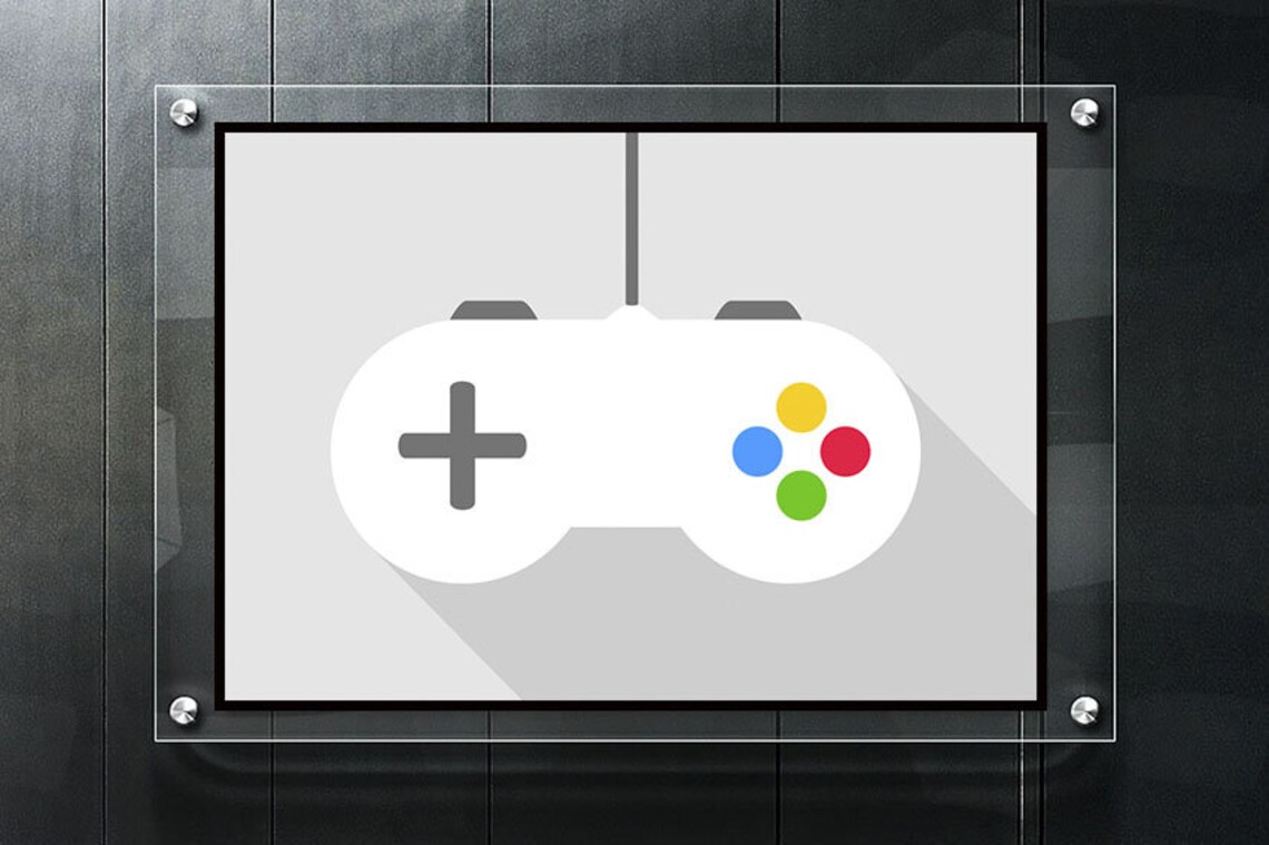 Game Console Poster Game Controller Playstation Poster Boys - Etsy