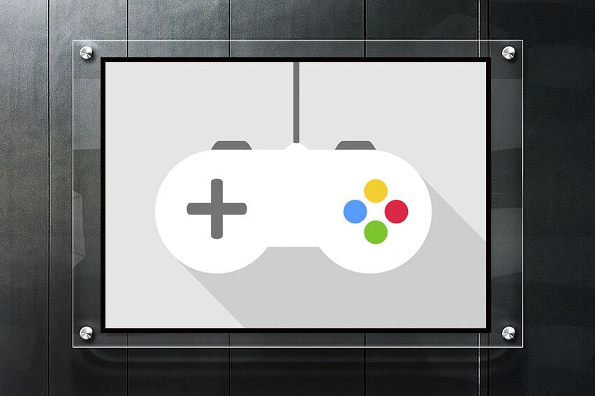 Game Console Poster Game Controller Playstation Poster Boys Room Poster ...