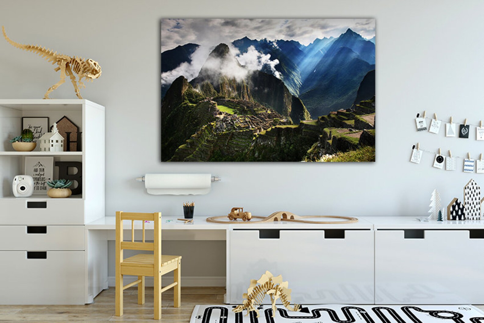 Machu Picchu Canvas Peru Décor Peru Wall Art Machu Picchu Art - Etsy