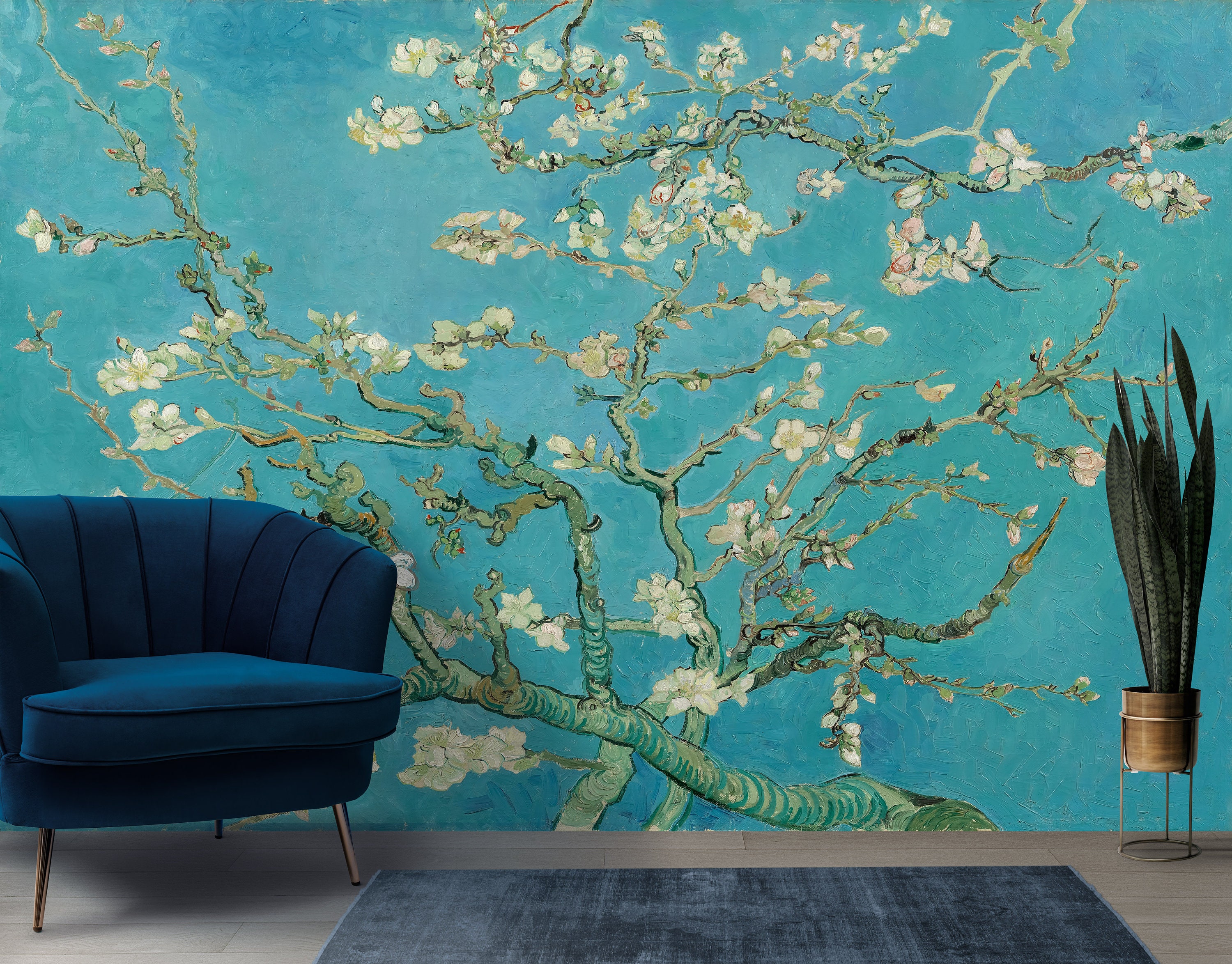 Van Gogh Almond Blossom Wallpaper