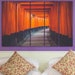 Fushimi Inari Wall Art Canvas Torii Gate Print Japanese Temple - Etsy